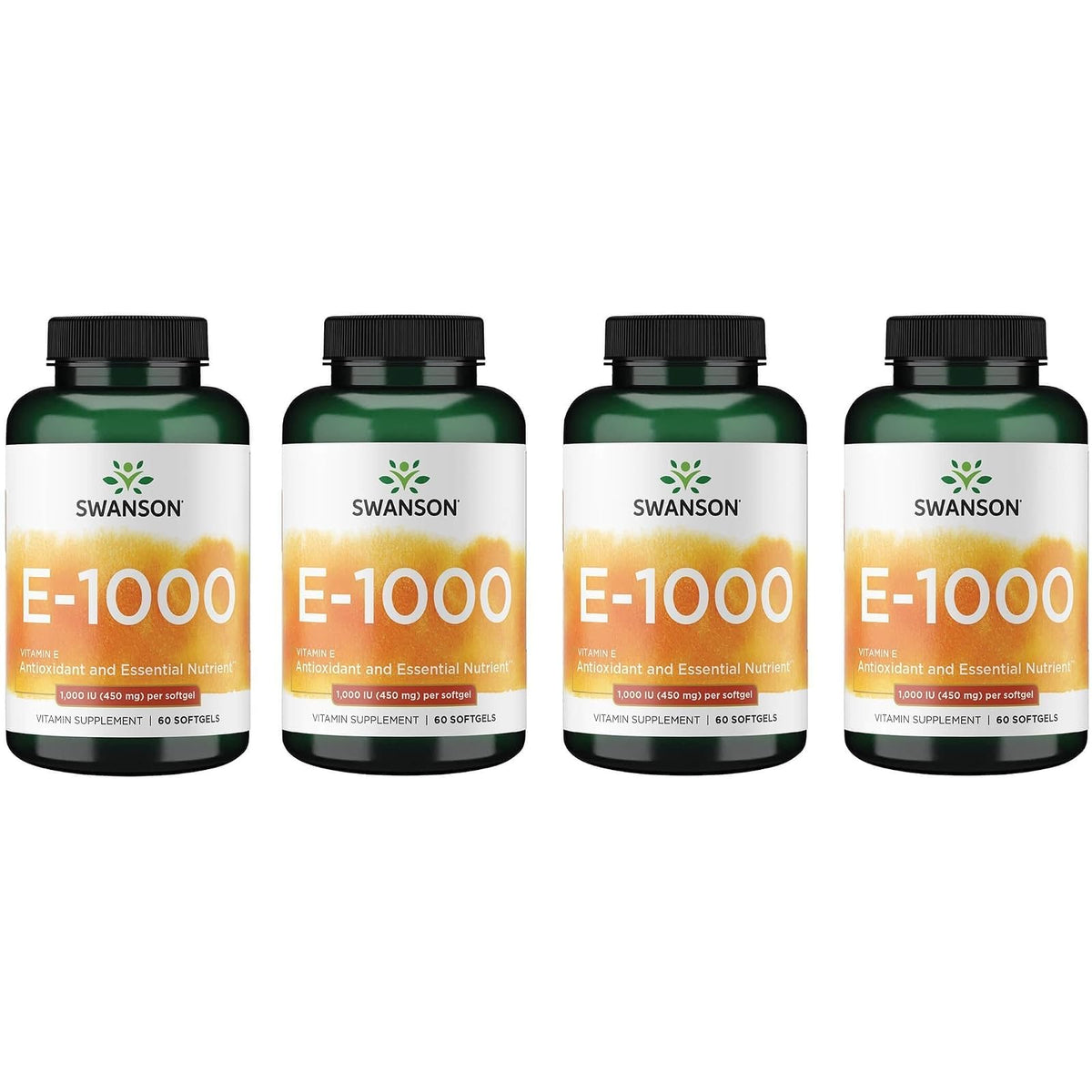Swanson Vitamin E softgels for heart health