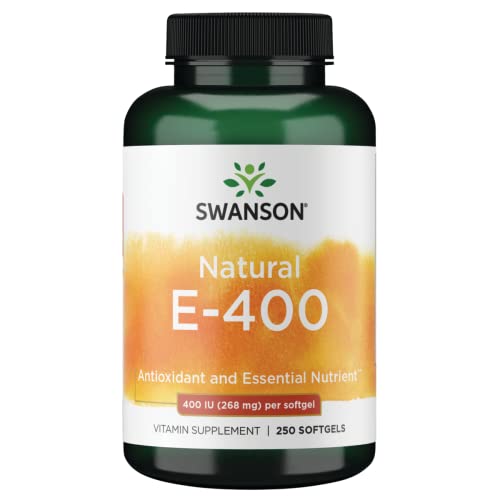 Swanson Vitamin E softgels for skin health
