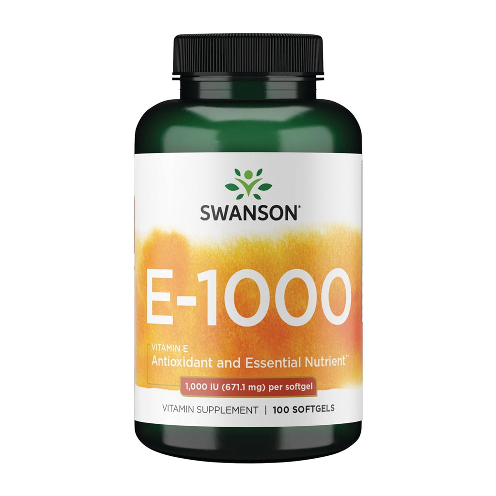 Swanson vitamin e softgels for skin