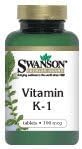 Swanson vitamin K-1 supplement tablets