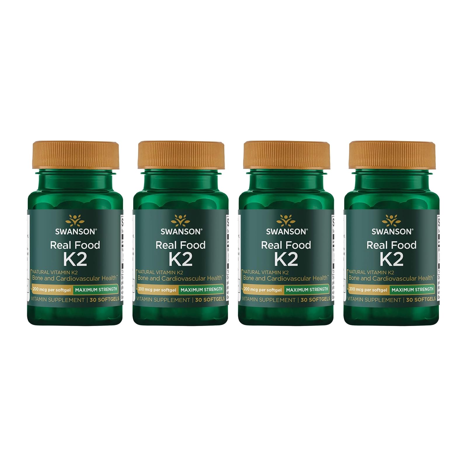 Swanson vitamin K2 softgels for bone health