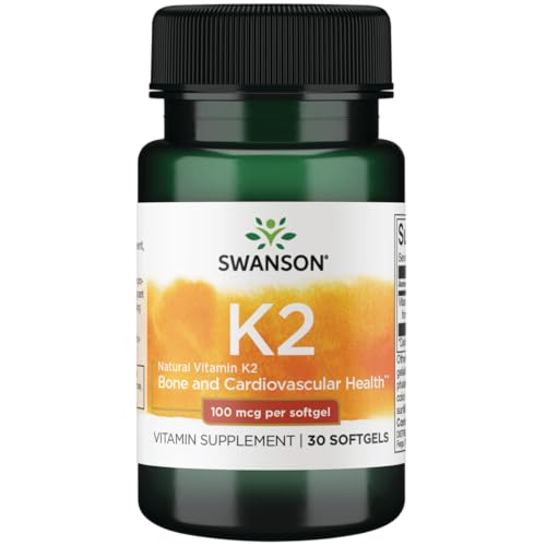 Swanson vitamin K2 softgels for bone health