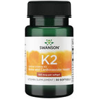 Swanson vitamin K2 softgels for bone health