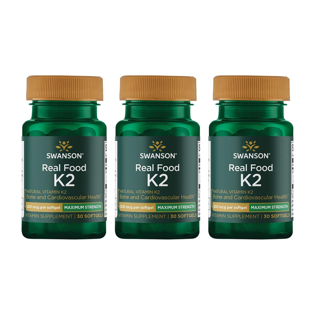 Swanson Vitamin K2 softgels for bone health