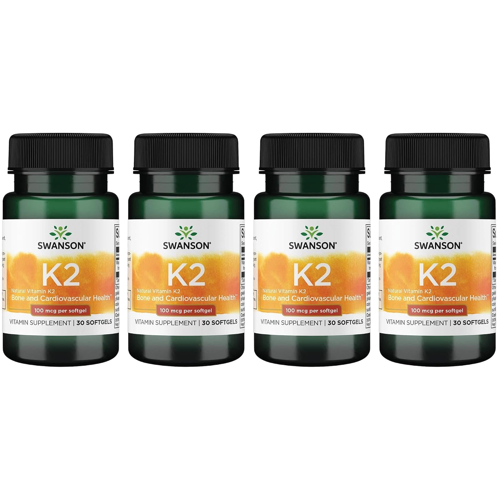Swanson vitamin K2 softgels for bone health