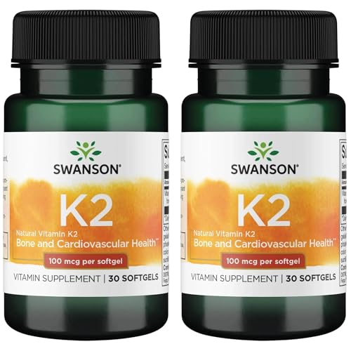 Swanson vitamin K2 softgels for bone health
