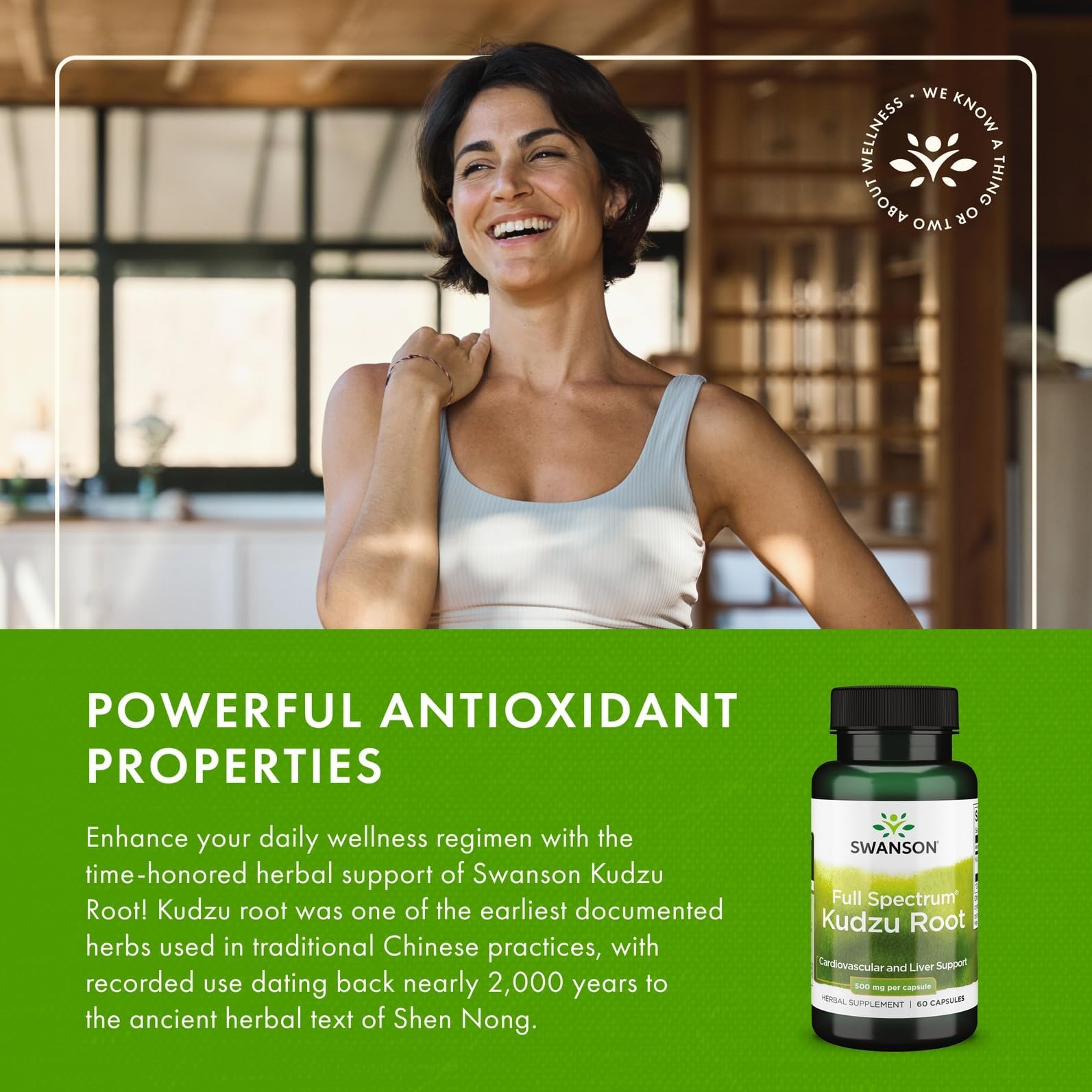 Swanson vitamins Kudzu Root benefits