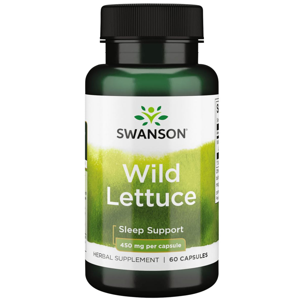 Swanson Wild Lettuce capsules for relaxation
