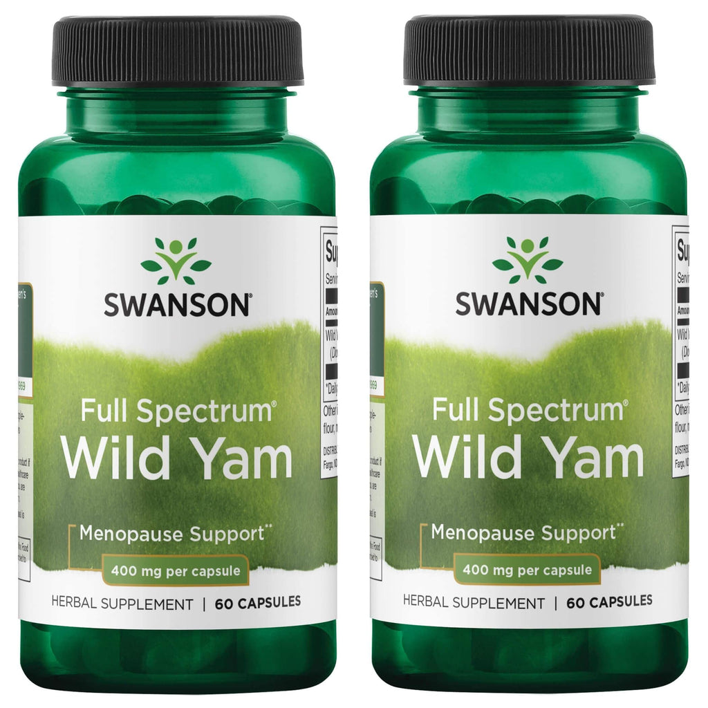 Swanson wild yam herbal capsules
