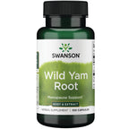 Swanson Wild Yam Root capsules for PMS relief