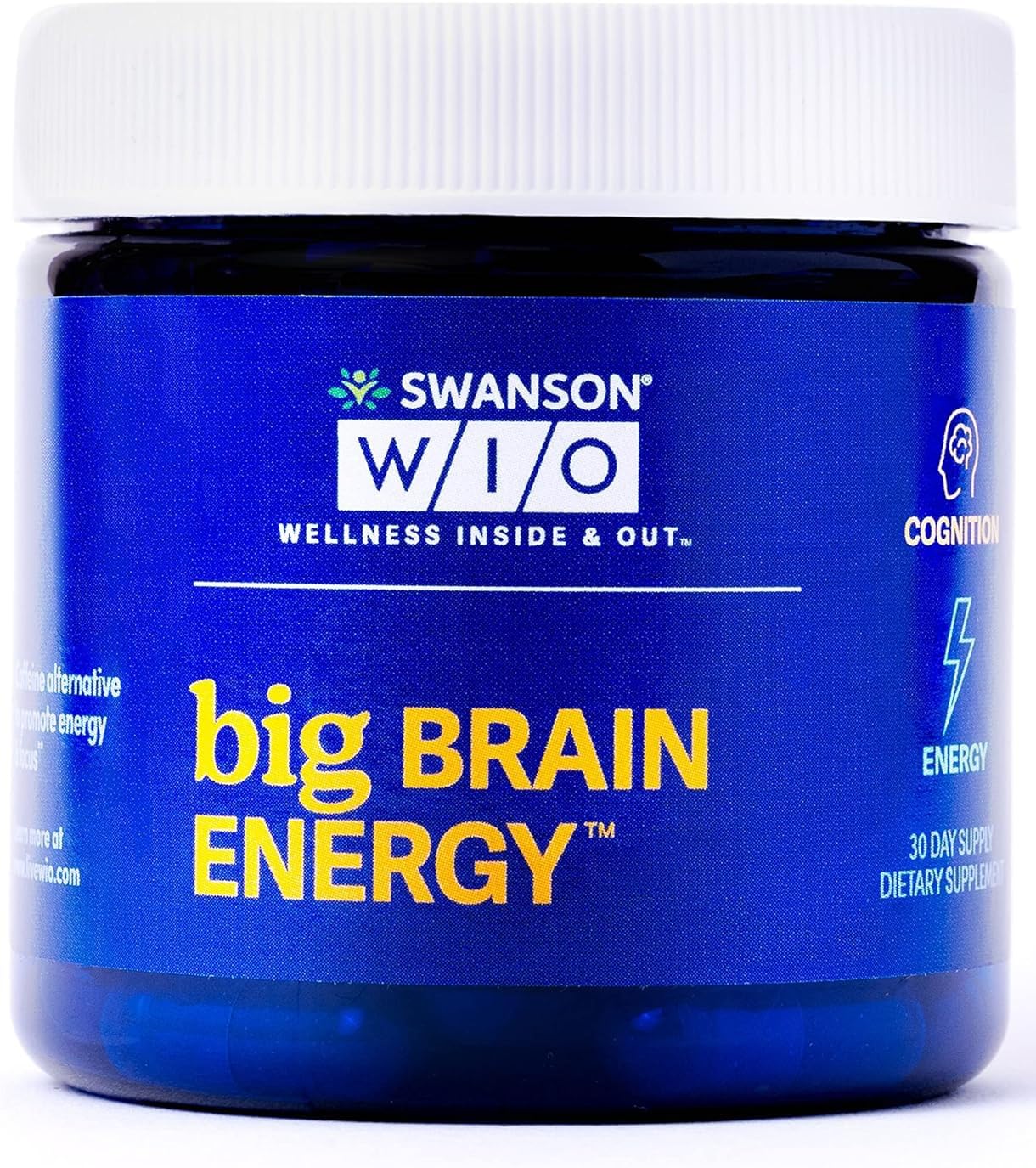 Swanson WIO Big brain energy capsules