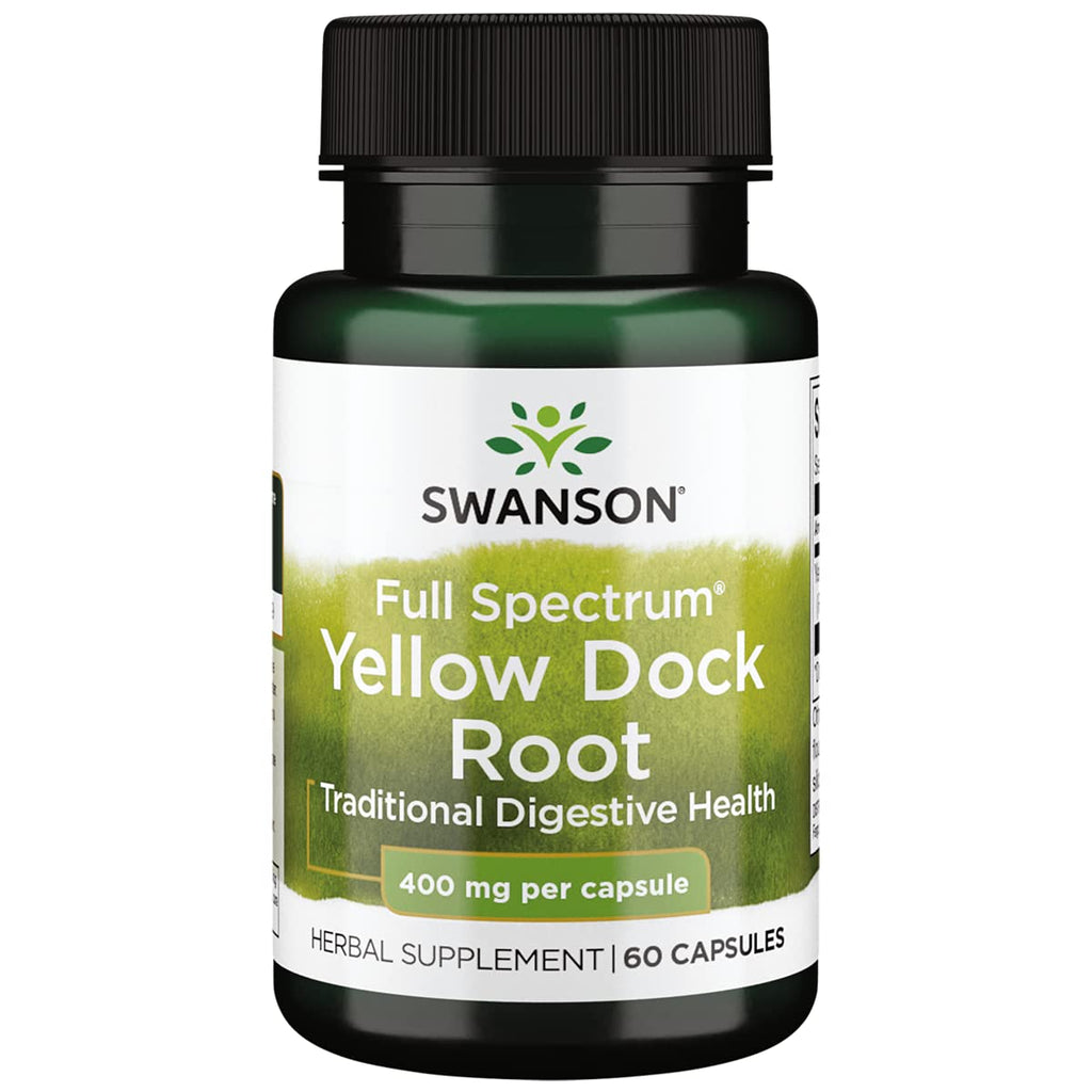 Swanson Yellow Dock Root capsules