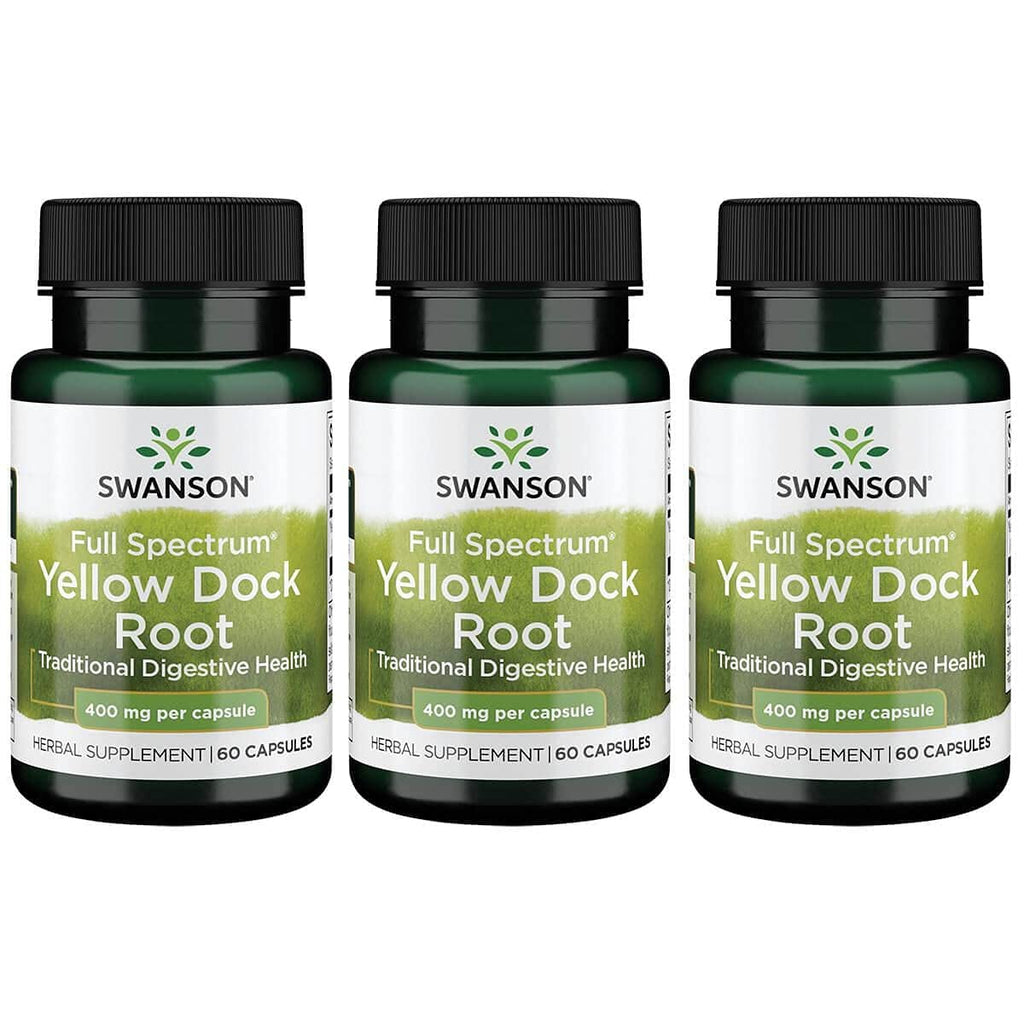 Swanson yellow dock root capsules