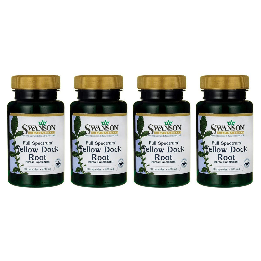 Swanson yellow dock root capsules