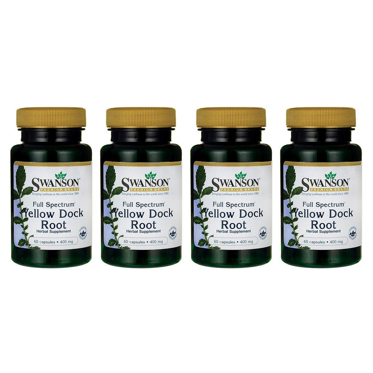 Swanson yellow dock root capsules