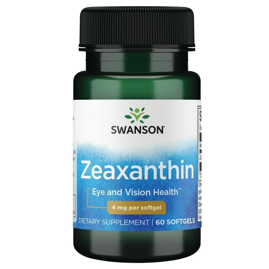 Swanson Zeaxanthin softgels for eye health