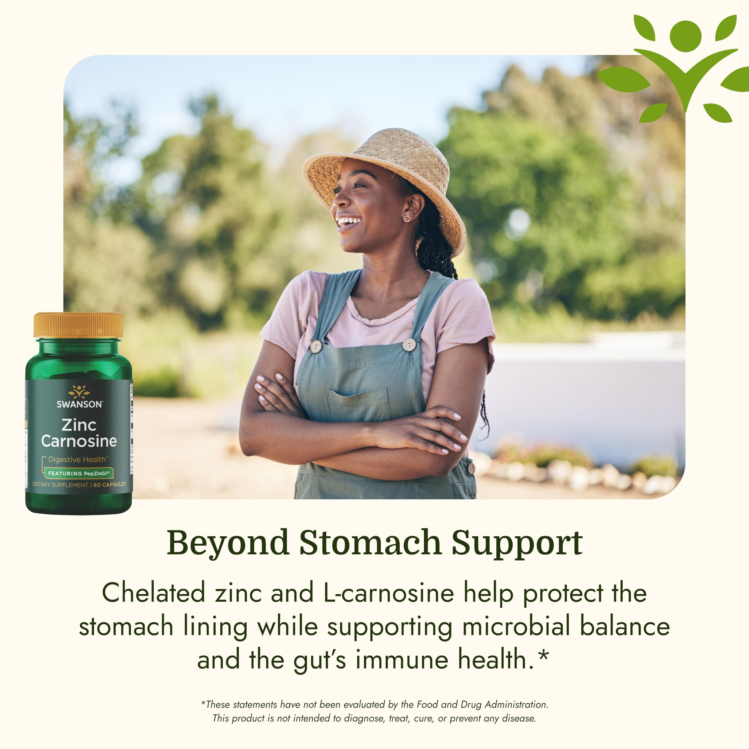 Swanson Zinc Carnosine for healthy digestion