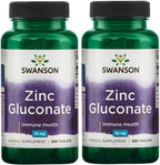 Swanson Zinc Gluconate 30 mg tablets