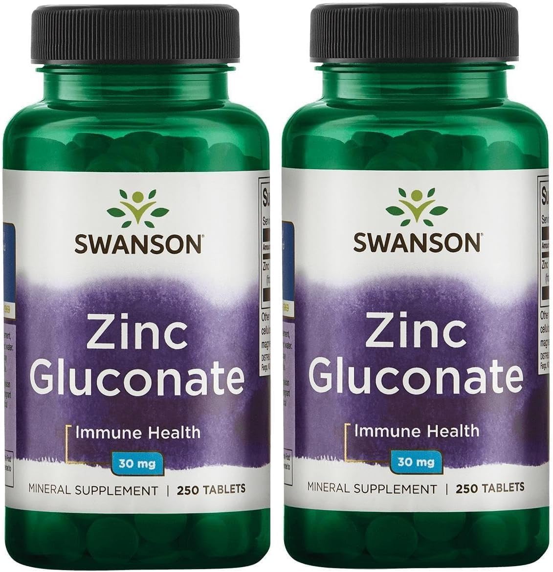 Swanson Zinc Gluconate 30 mg tablets
