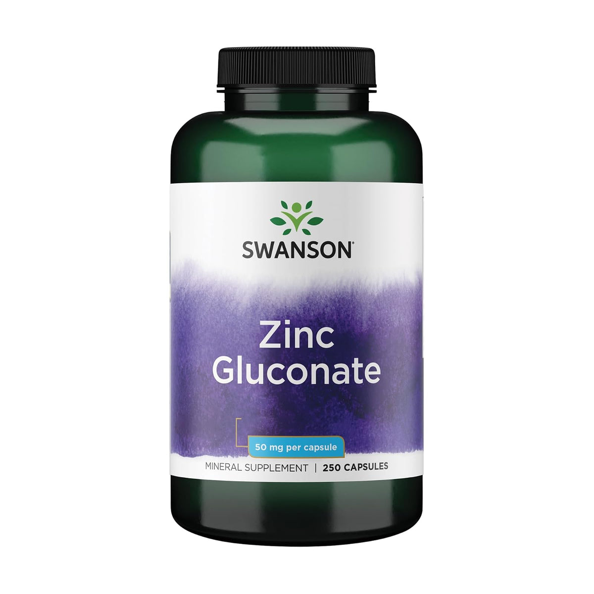 Swanson Zinc Gluconate capsules for immunity