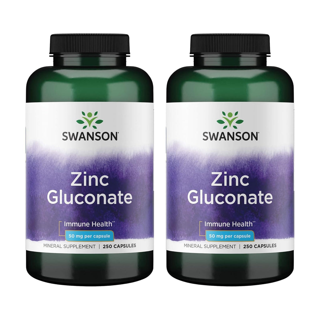 Swanson zinc gluconate capsules