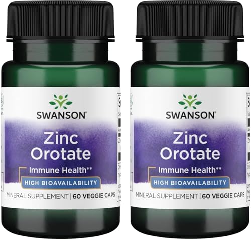 Swanson Zinc Orotate 10 mg capsules