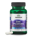 Swanson zinc picolinate vegan capsules