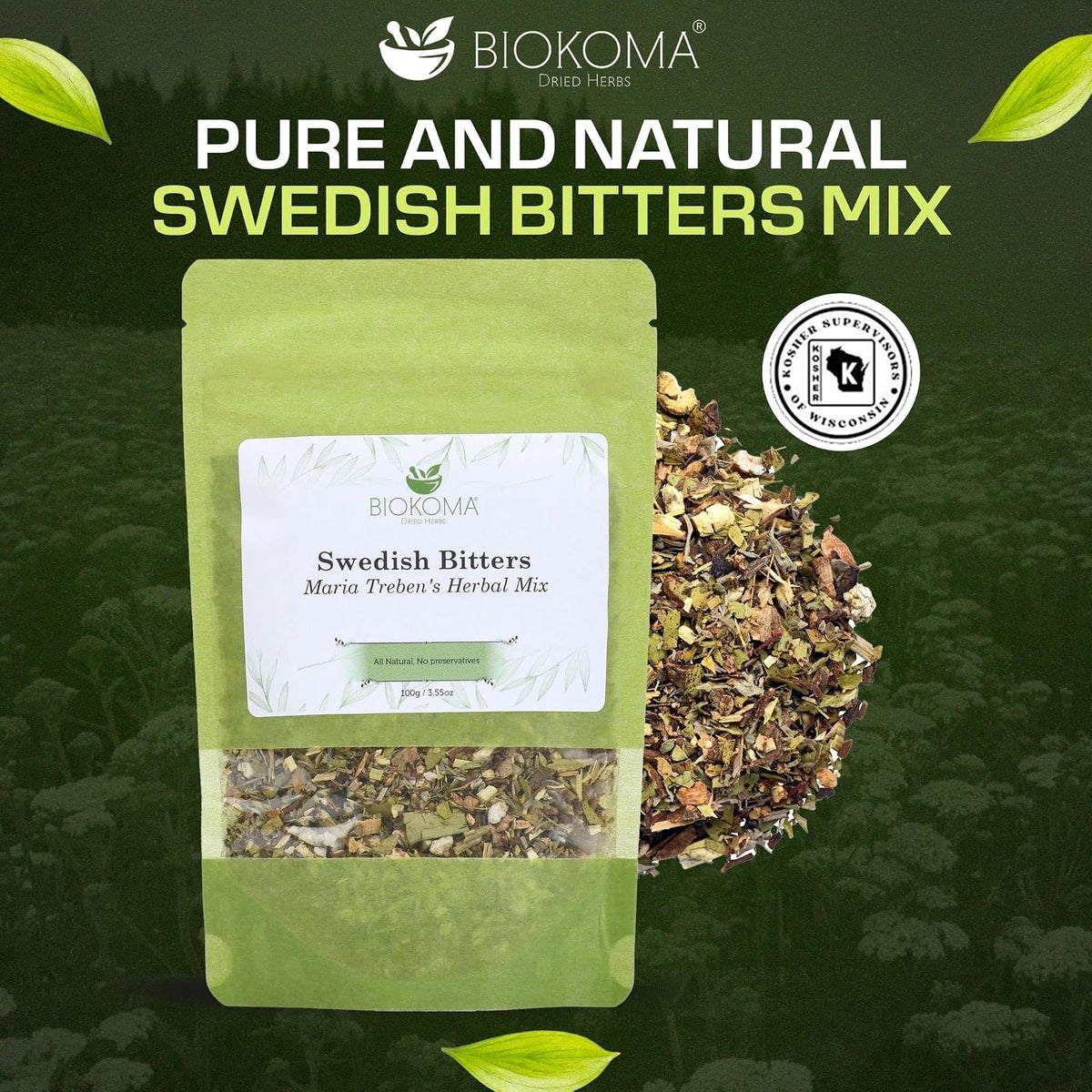 Swedish bitters for digestive health