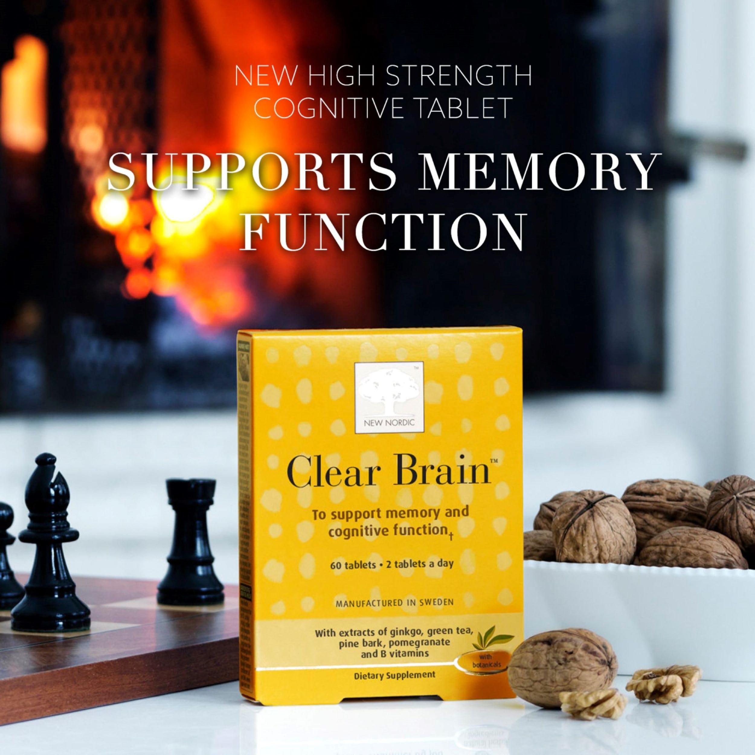 Swedish made brain health tablets