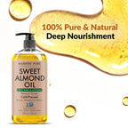 sweet almond oil for beauty routines