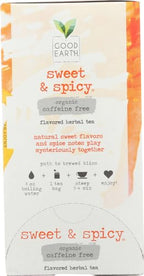 Sweet and spicy chamomile tea