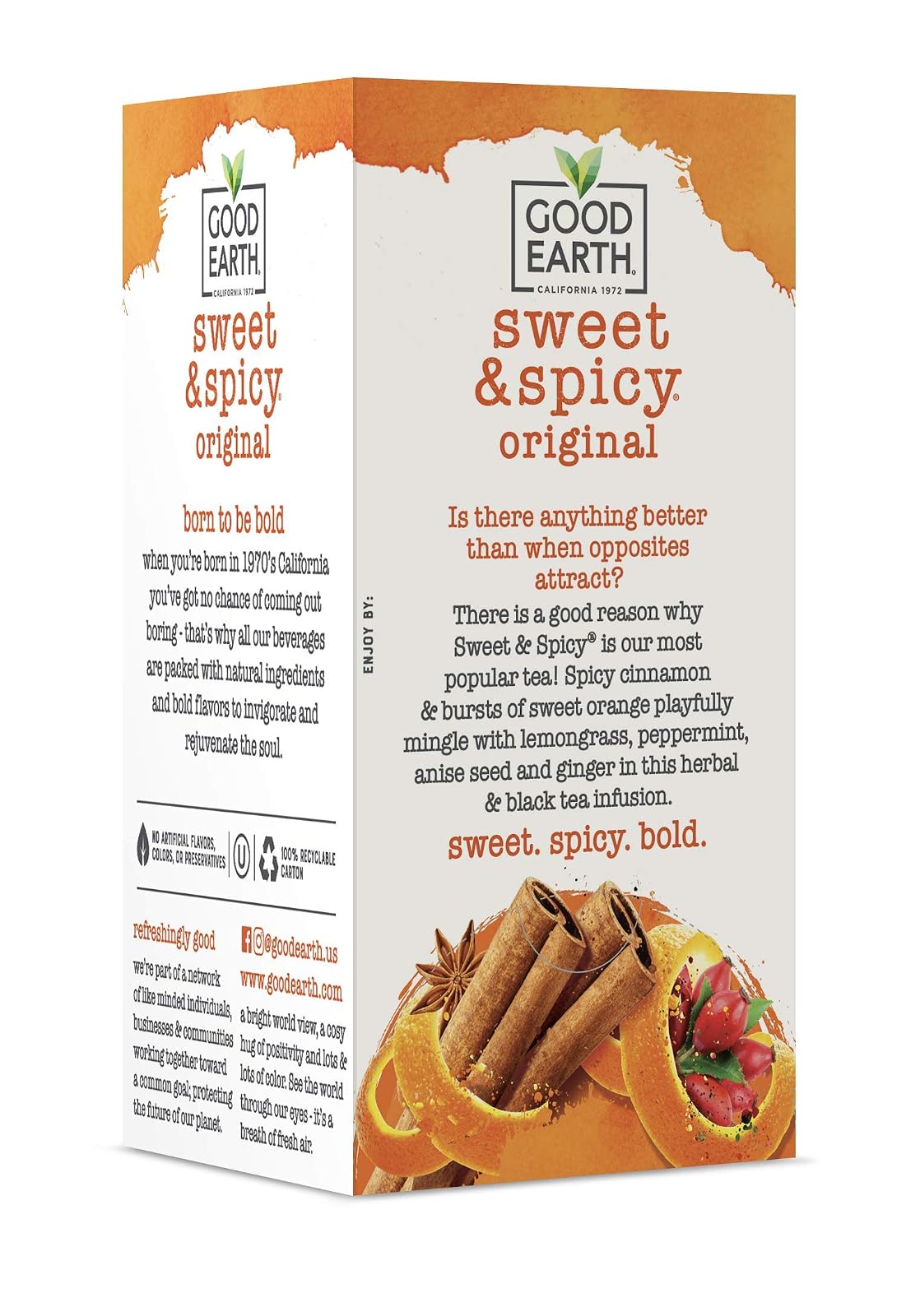 sweet and spicy tea blend