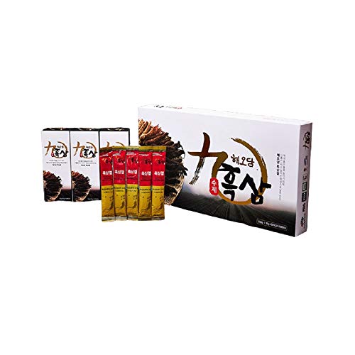 Sweet black ginseng health supplement