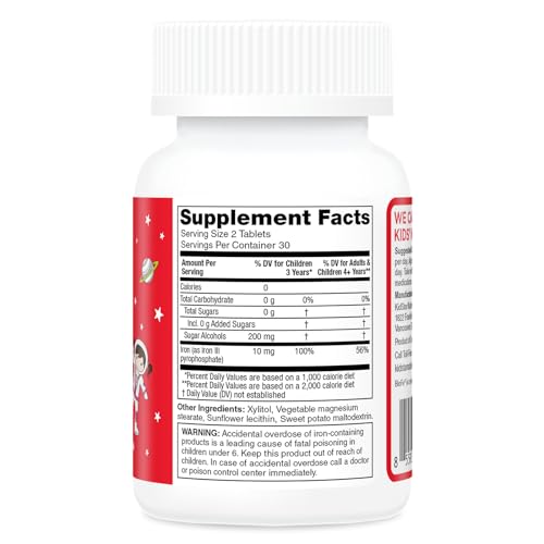 sweet blast flavor iron tablets