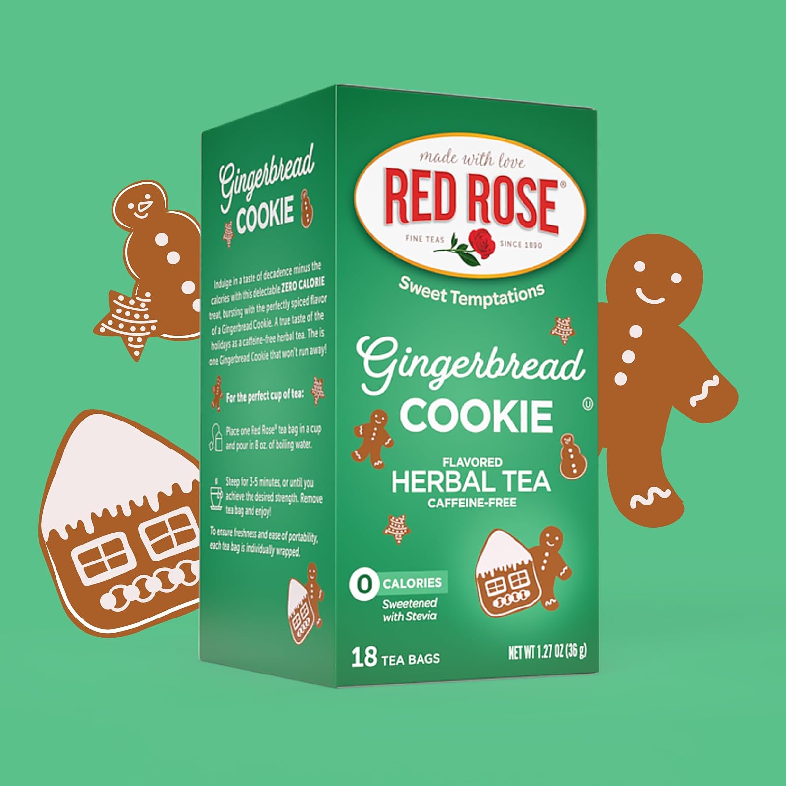 sweet gingerbread cookie tea blend