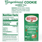 sweet gingerbread cookie tea experience