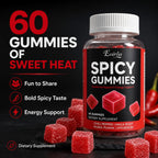 Sweet heat chili gummies for sharing