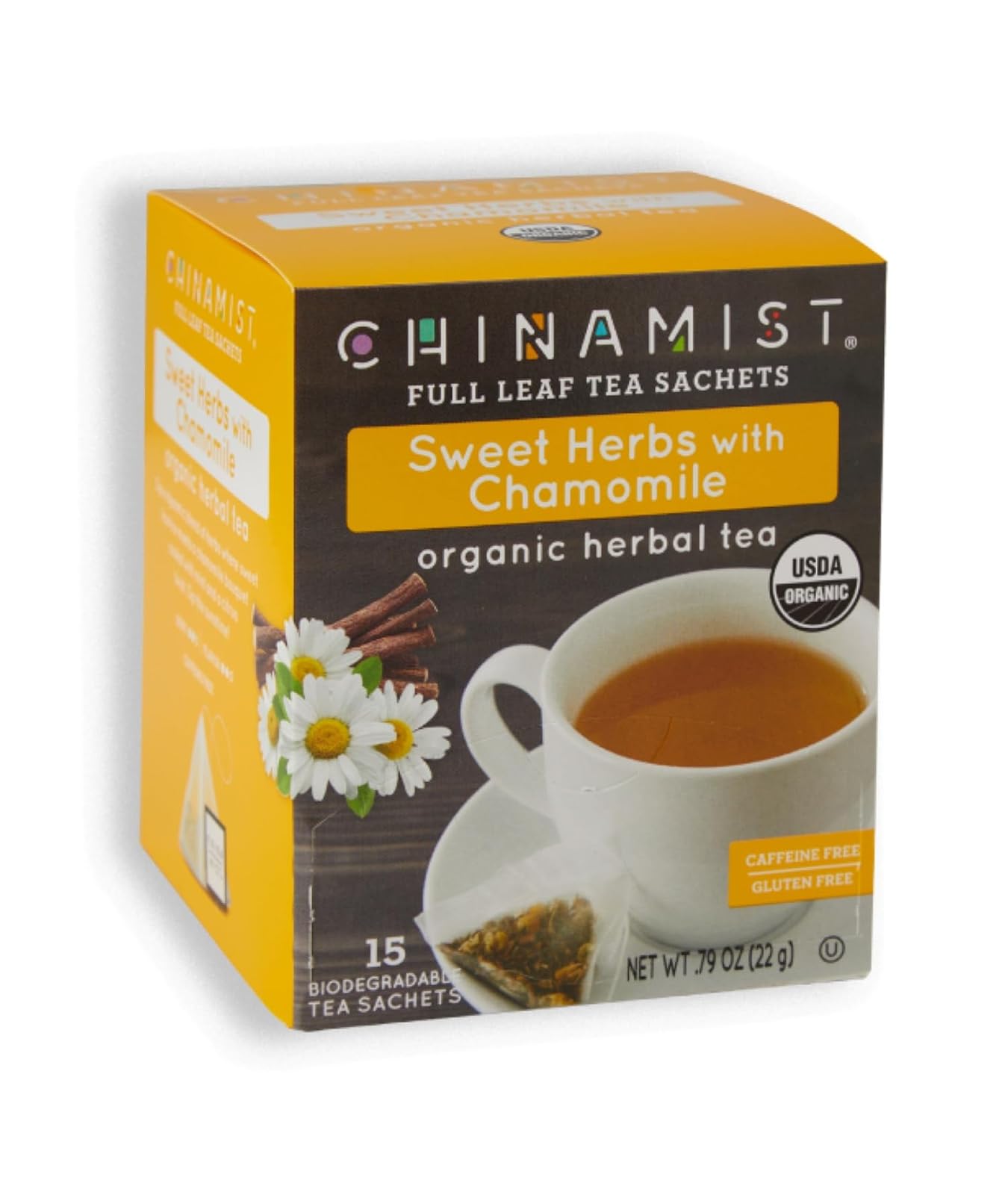 sweet herbs tea for calming effects