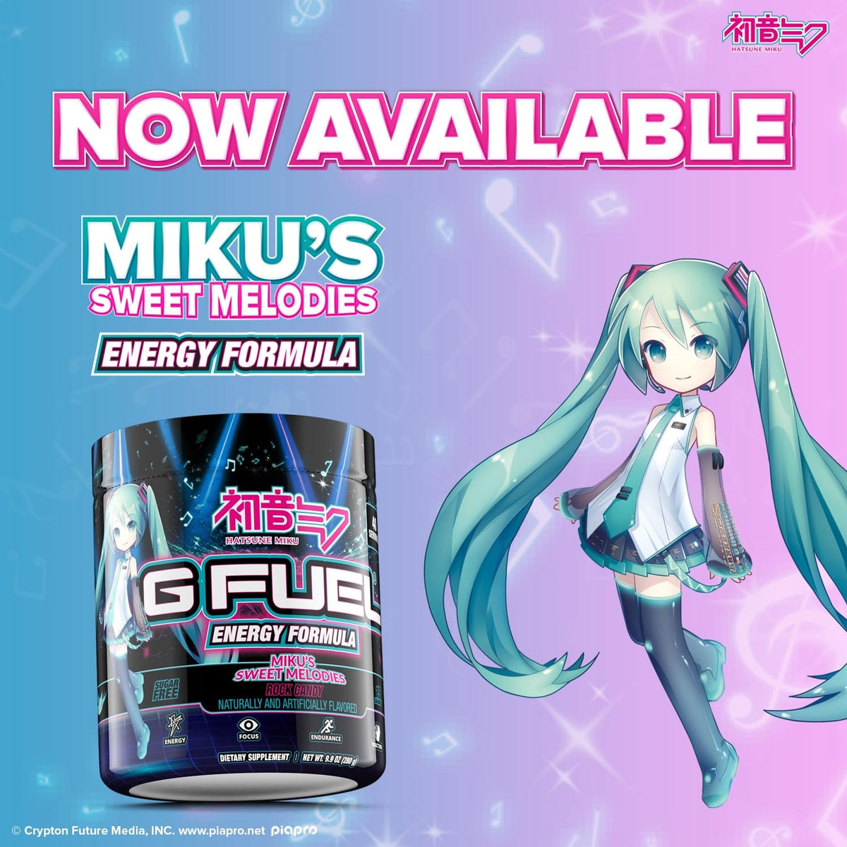 Sweet Melodies pre-workout drink powder