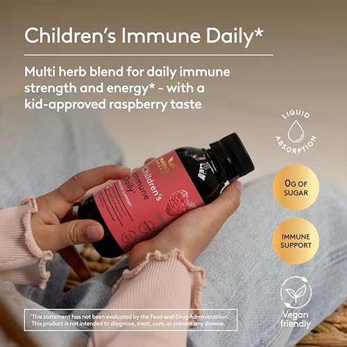 sweet raspberry flavour immune syrup