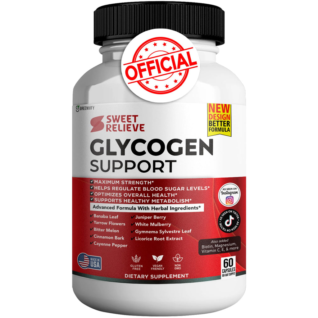 Sweet Relieve Glyco optimizer capsules