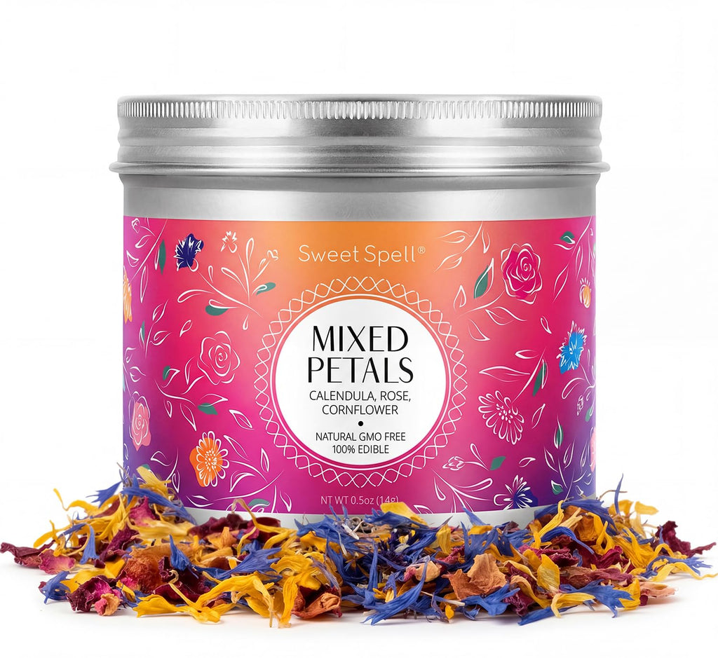 Sweet Spell dried edible flowers for tea