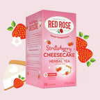 sweet strawberry cheesecake herbal infusion