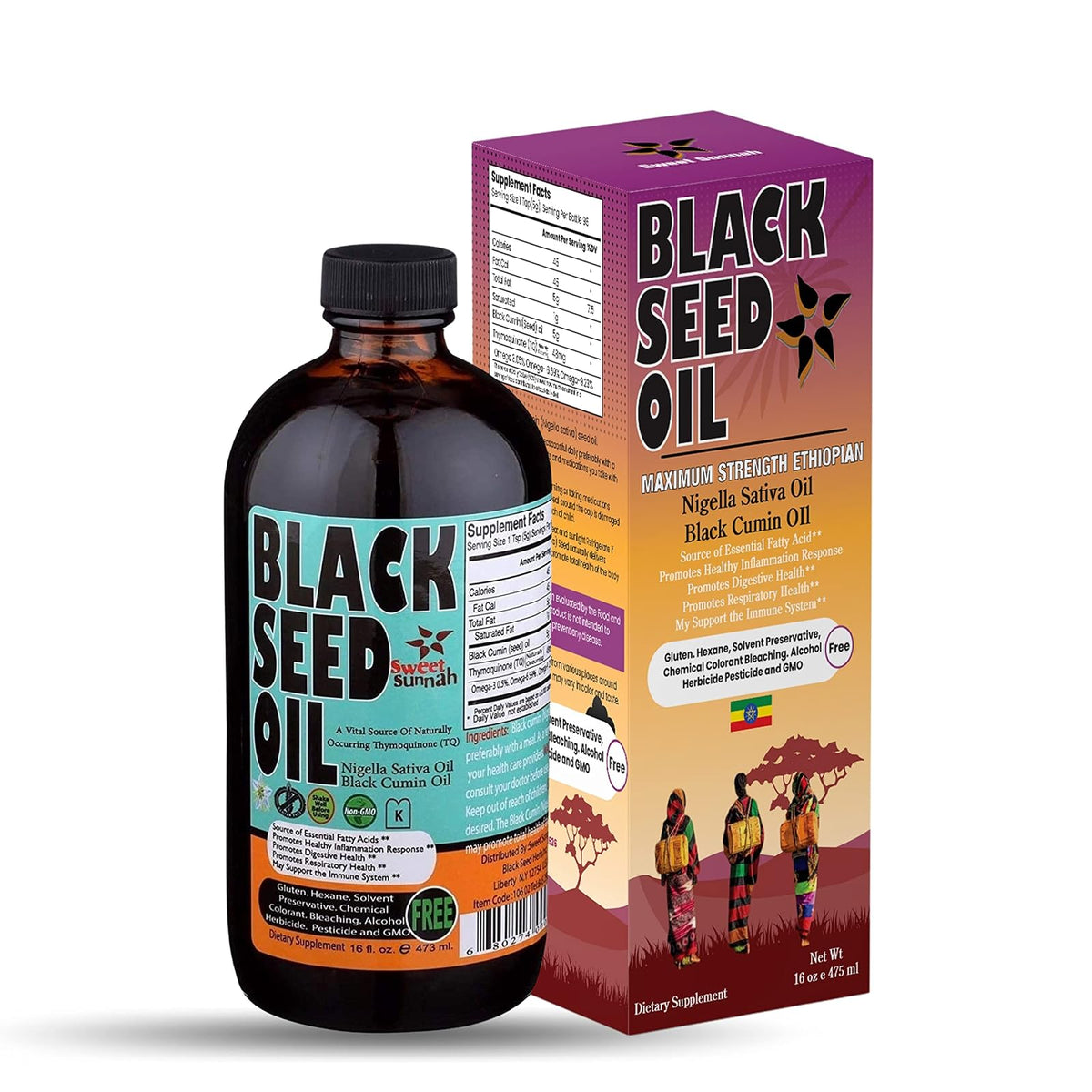 Sweet Sunnah black seed oil benefits