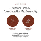 Sweet treat plant protein flavour