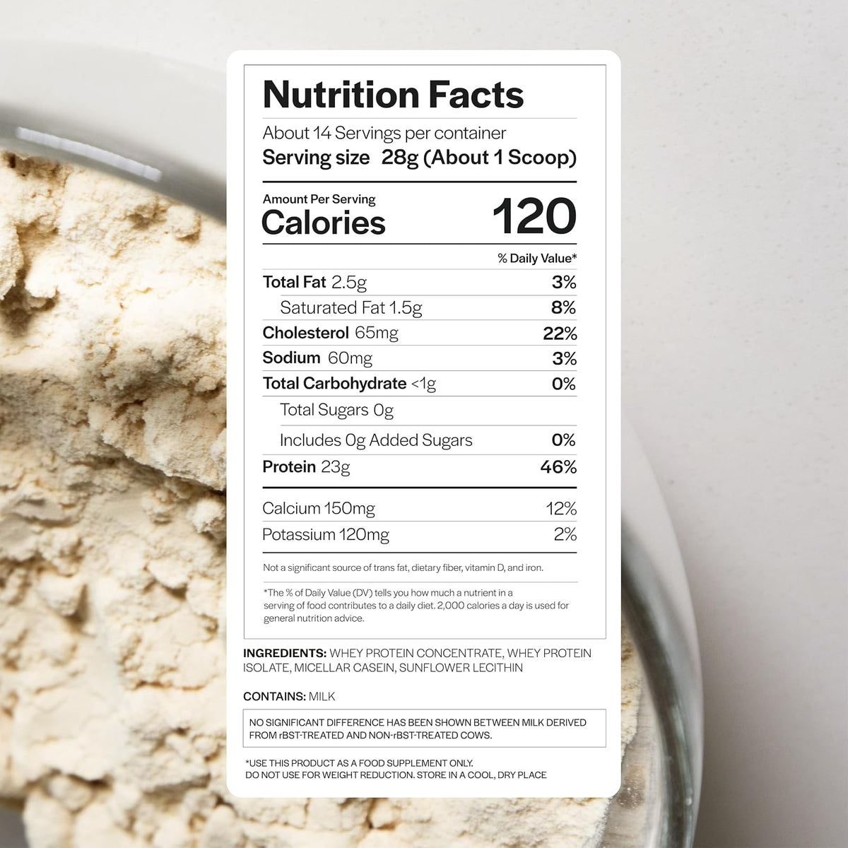 sweet treat whey protein flavour options