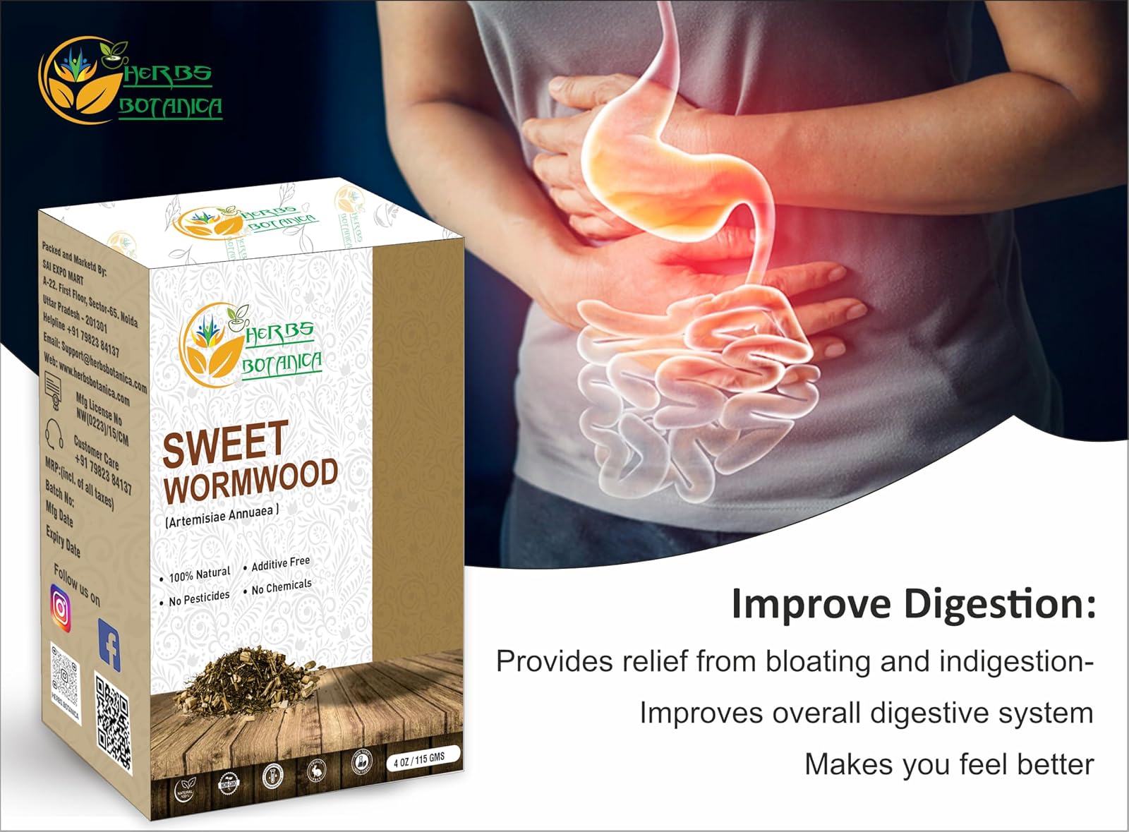 Sweet Wormwood tea for relaxation