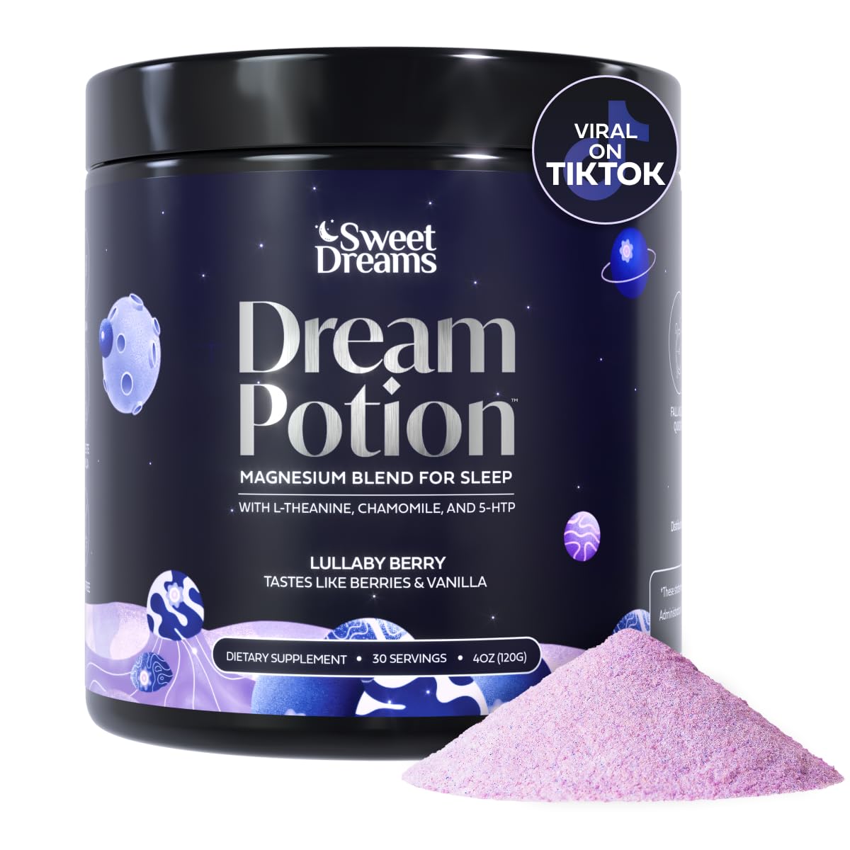 SweetDreams magnesium glycinate supplement