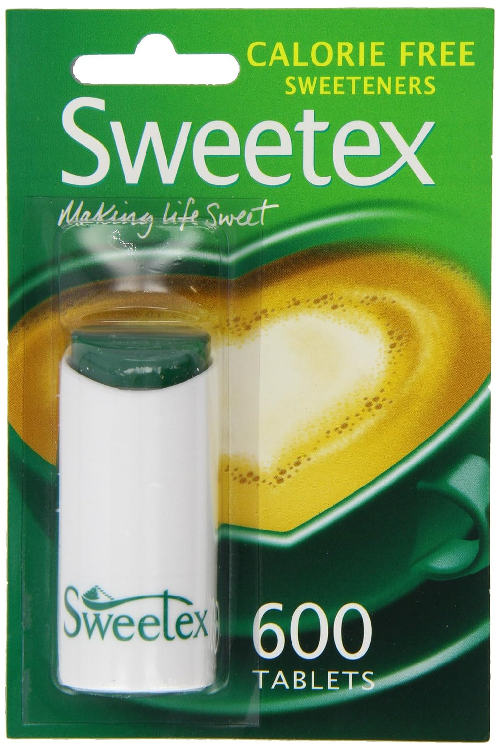 Sweetex appetite support tablets dispenser