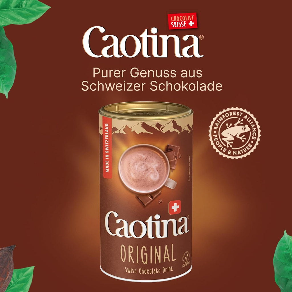 Swiss milk chocolate multivitamin powder